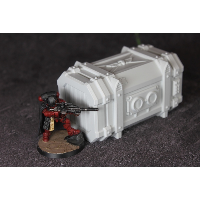 Siege of Castograd - Imperial Shipping Container - 40k / Kill Team
